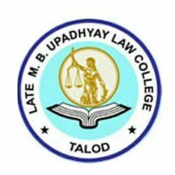 Late Sheth Shri M.B. Upadhyay Law College, Talod, Gujarat - Law College ...