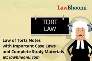 Law of Torts Notes