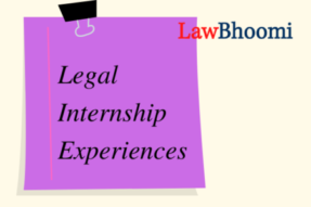 Internship experience at Senior Advocate of Supreme Court Manoj Swarup ...