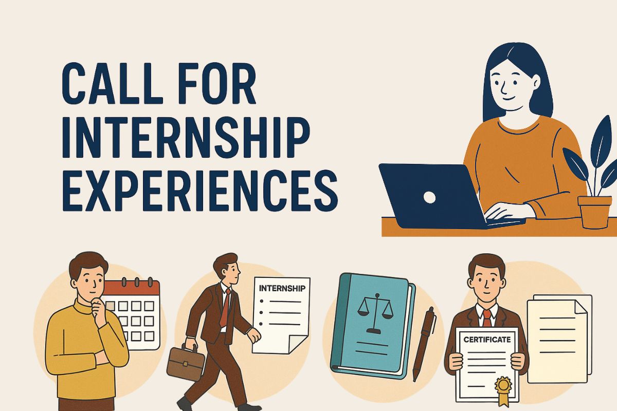Call for Internship Experiences: Share Your Journey with LawBhoomi!