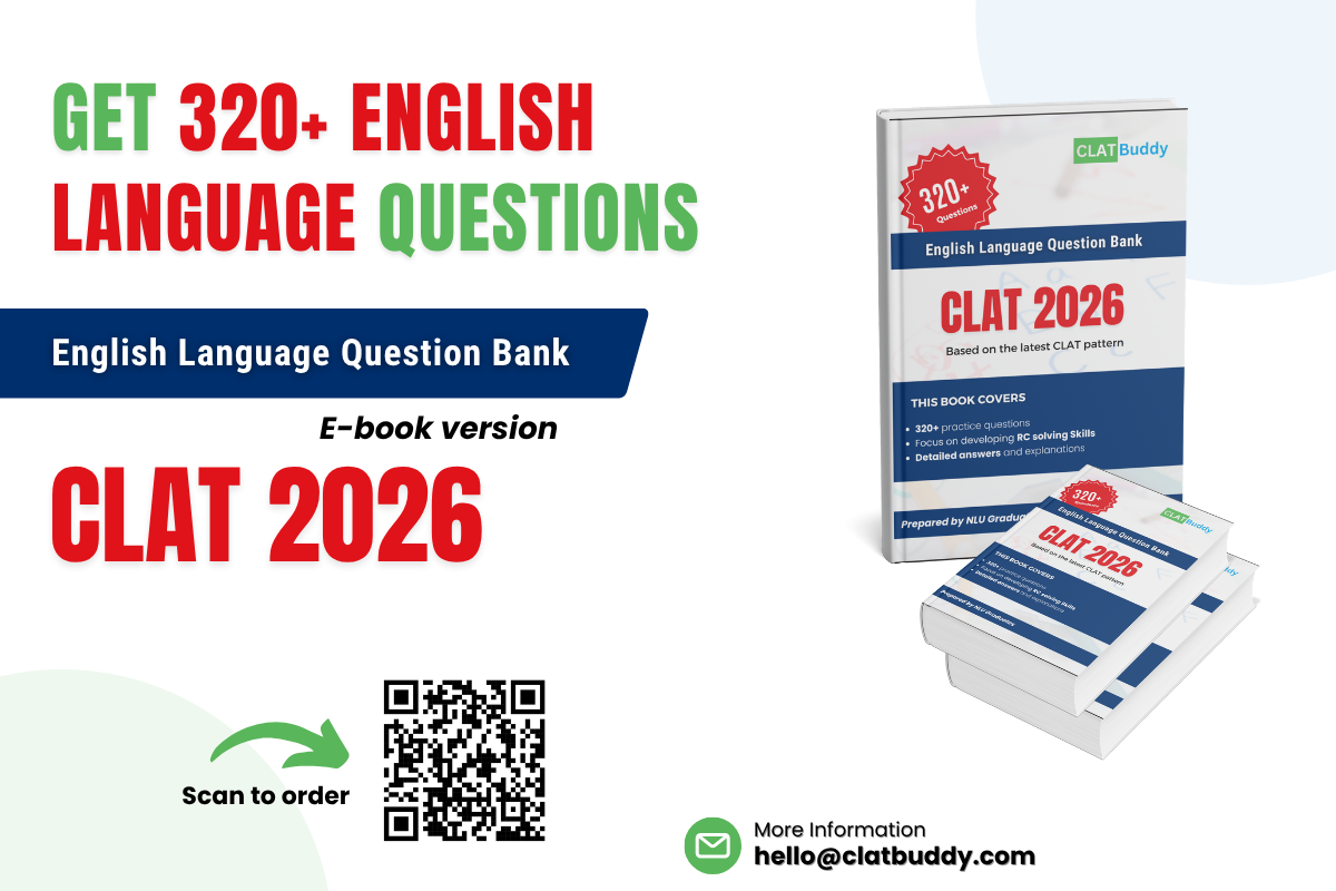 English Language Questions for CLAT