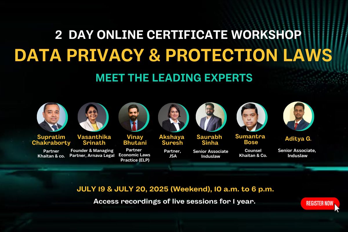 16-Hour Online Data Privacy and Protection Laws Workshop [7 Experts ...