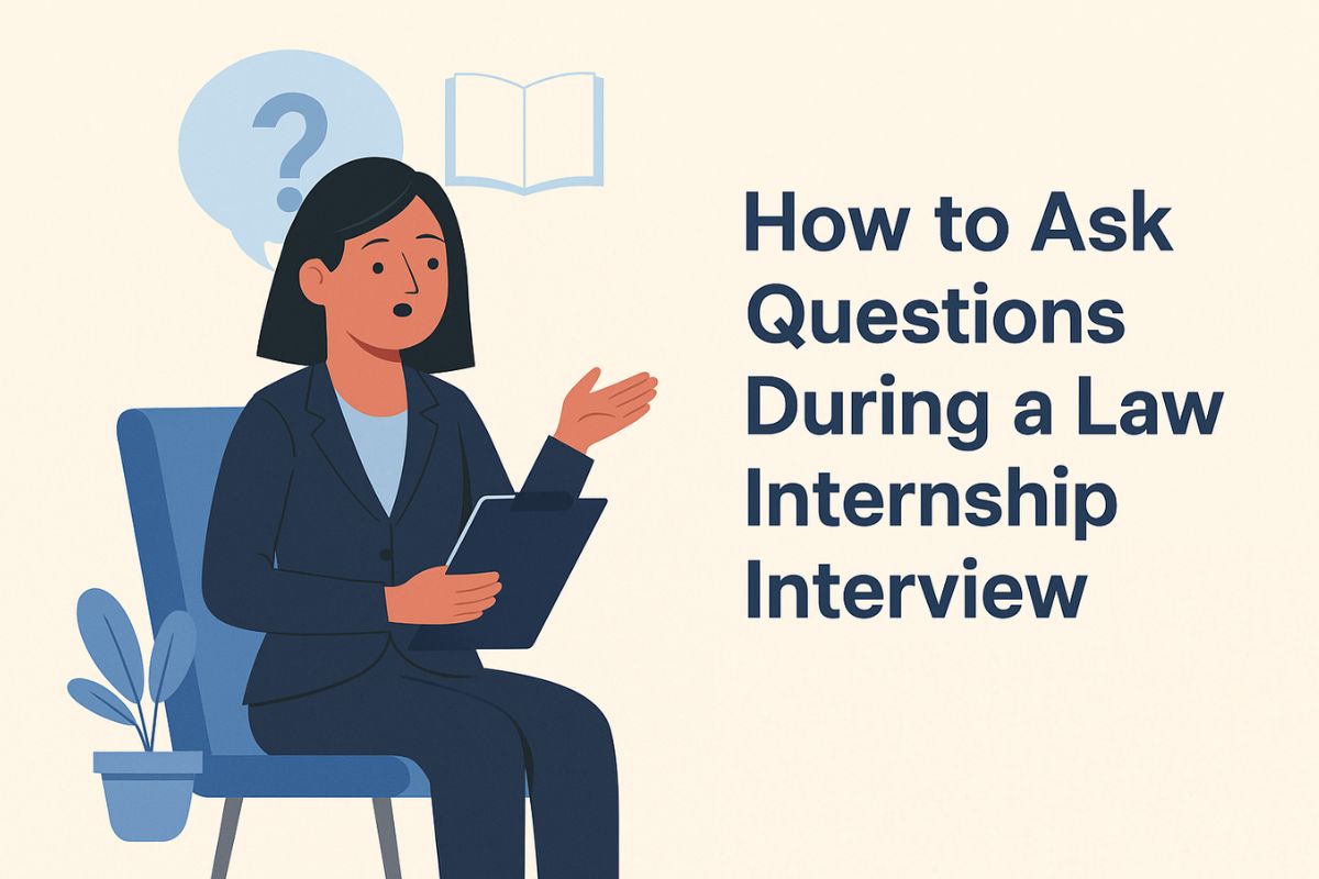 How to Ask Questions During a Law Internship Interview in India