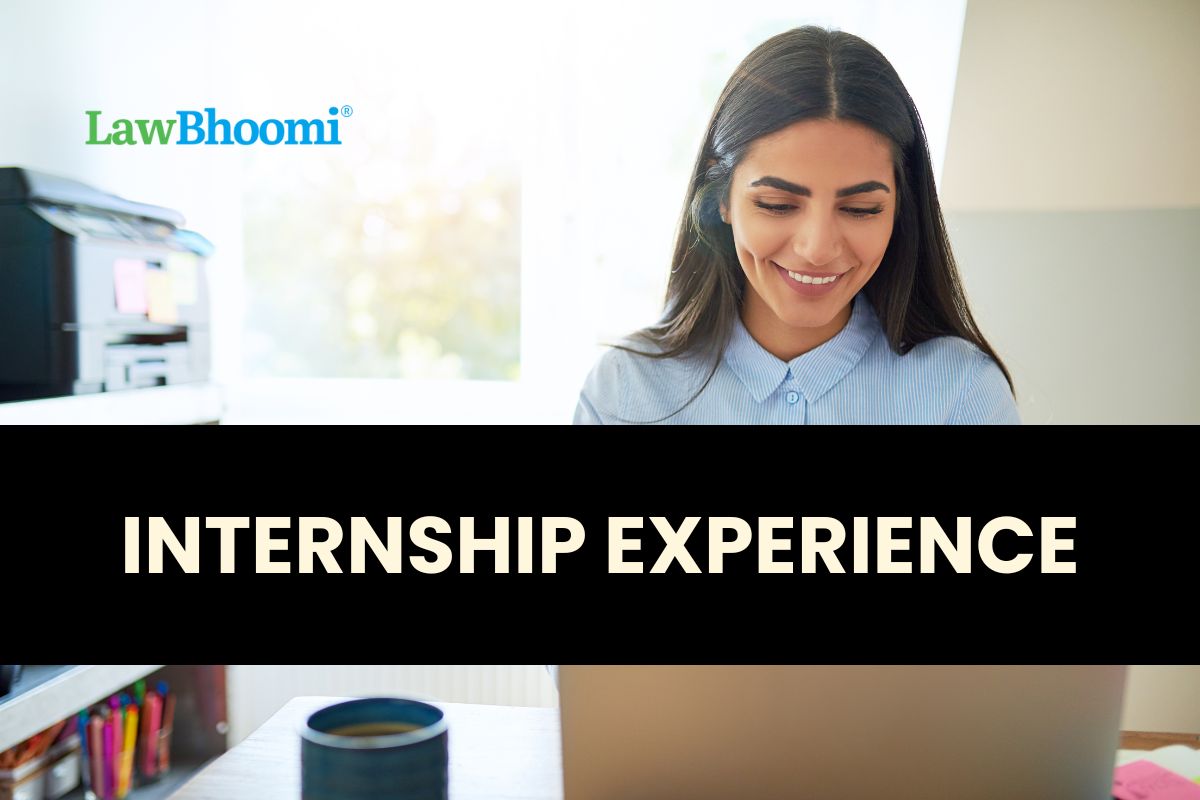 Internship Experience at Aggarwal Law Office [Civil, Criminal, Arbitration, and IP]