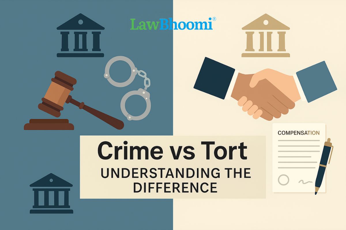 Difference Between Crime and Tort