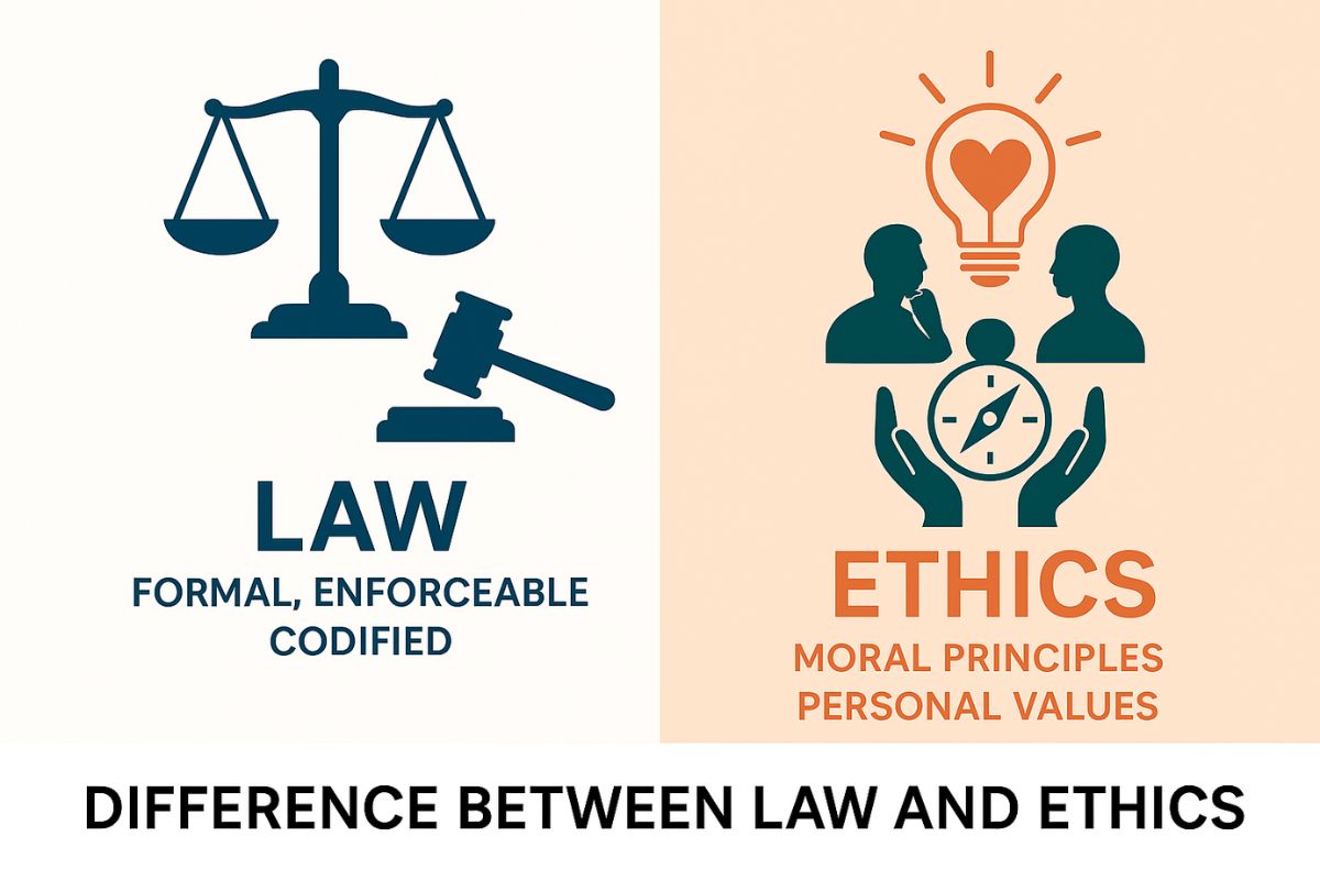 Difference Between Law and Ethics