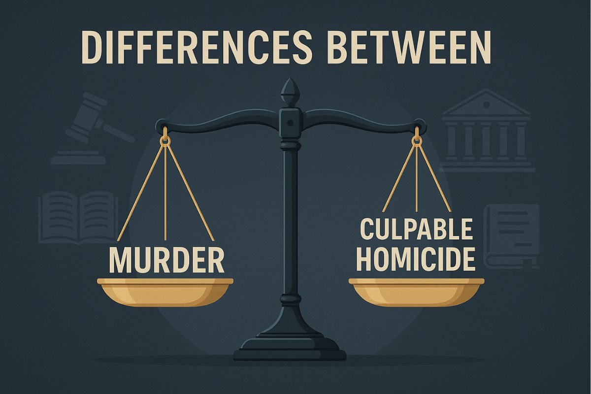 Differences Between Murder and Culpable Homicide