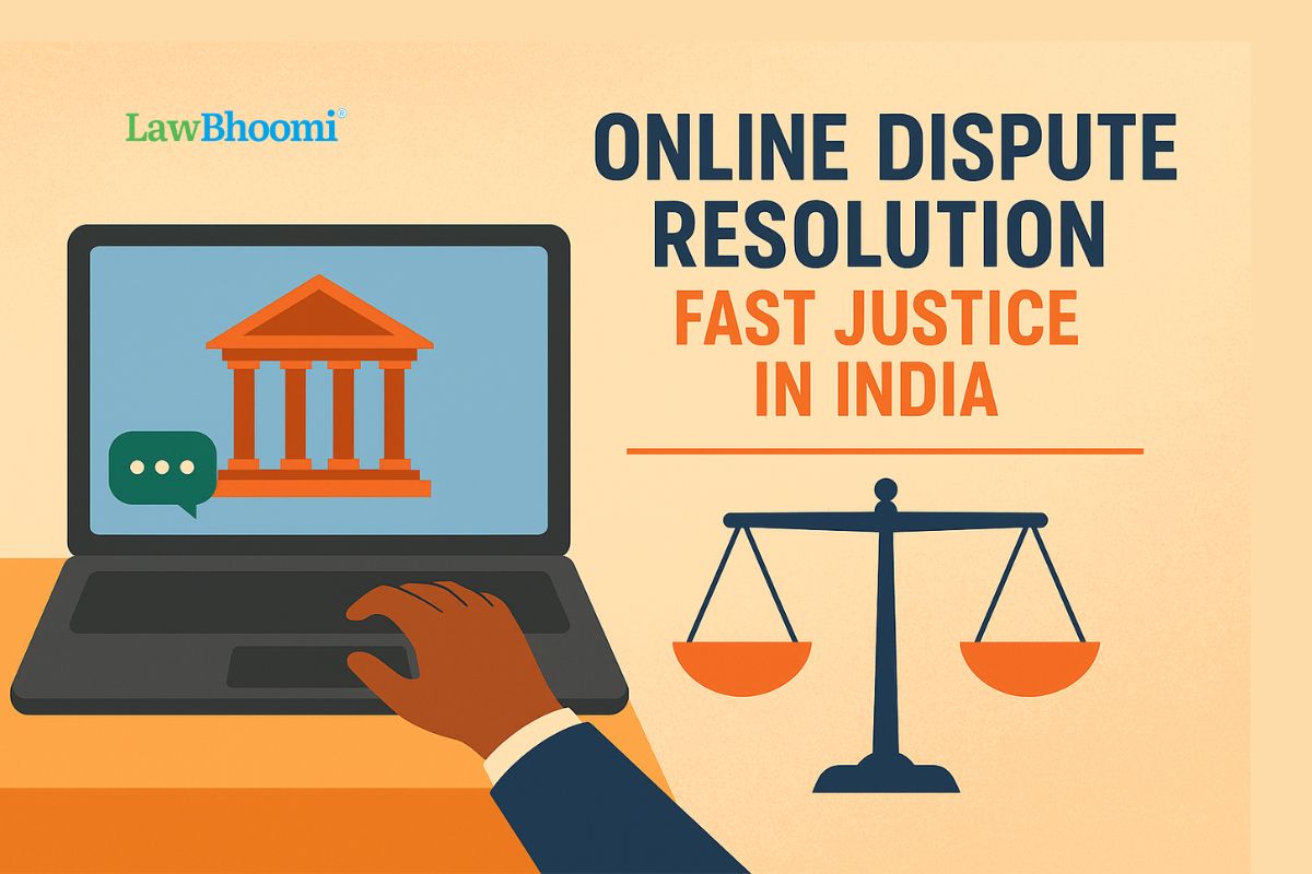 How is Online Dispute Resolution Helping in Faster Justice?