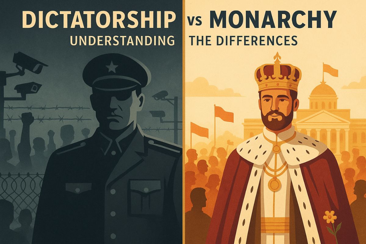 Difference Between Dictatorship and Monarchy