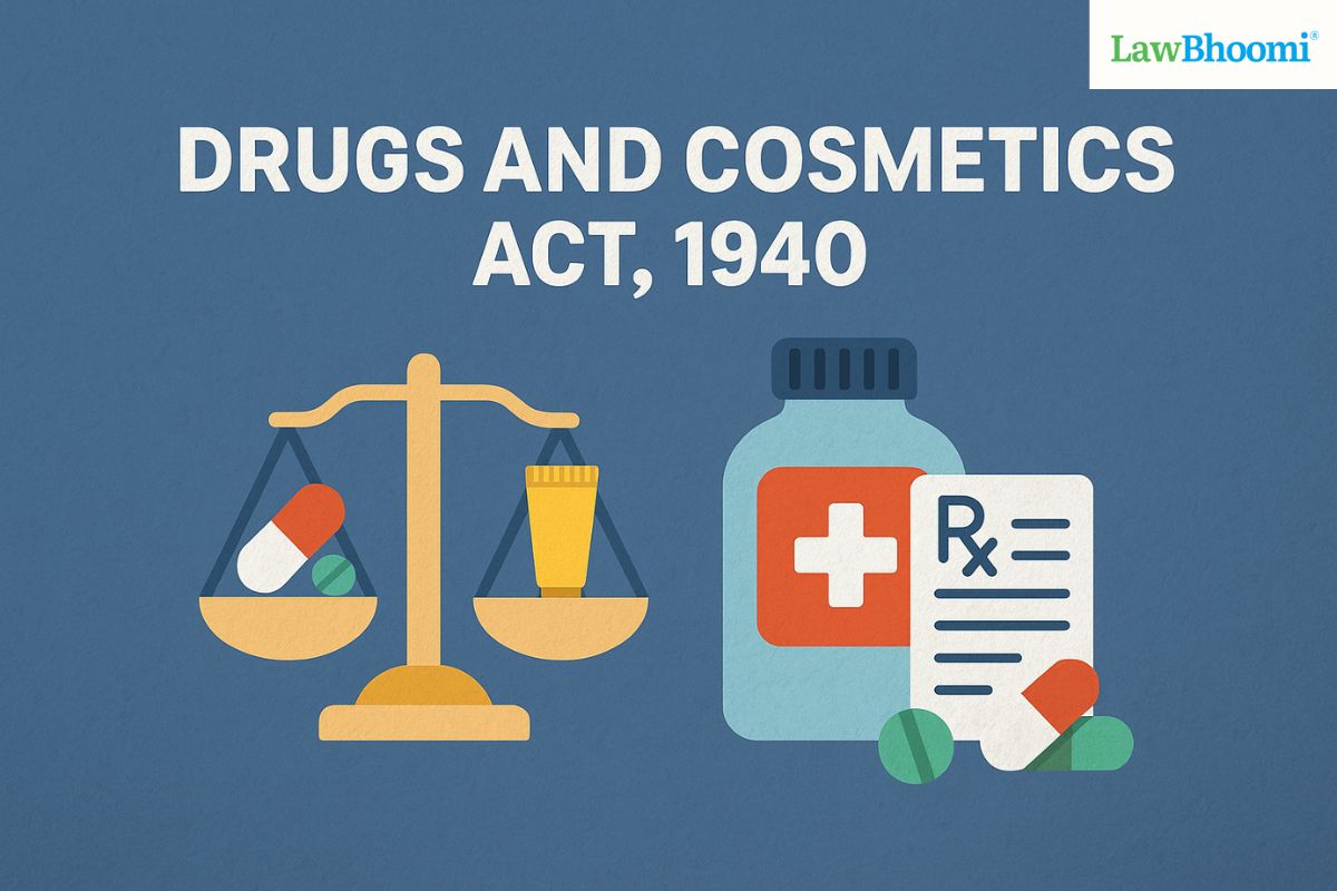 Drugs and Cosmetics Act, 1940