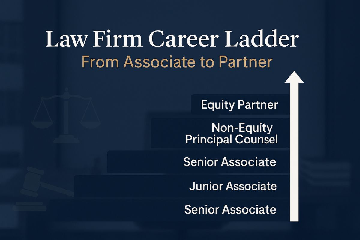 How is Law Firm Career Ladder in India?