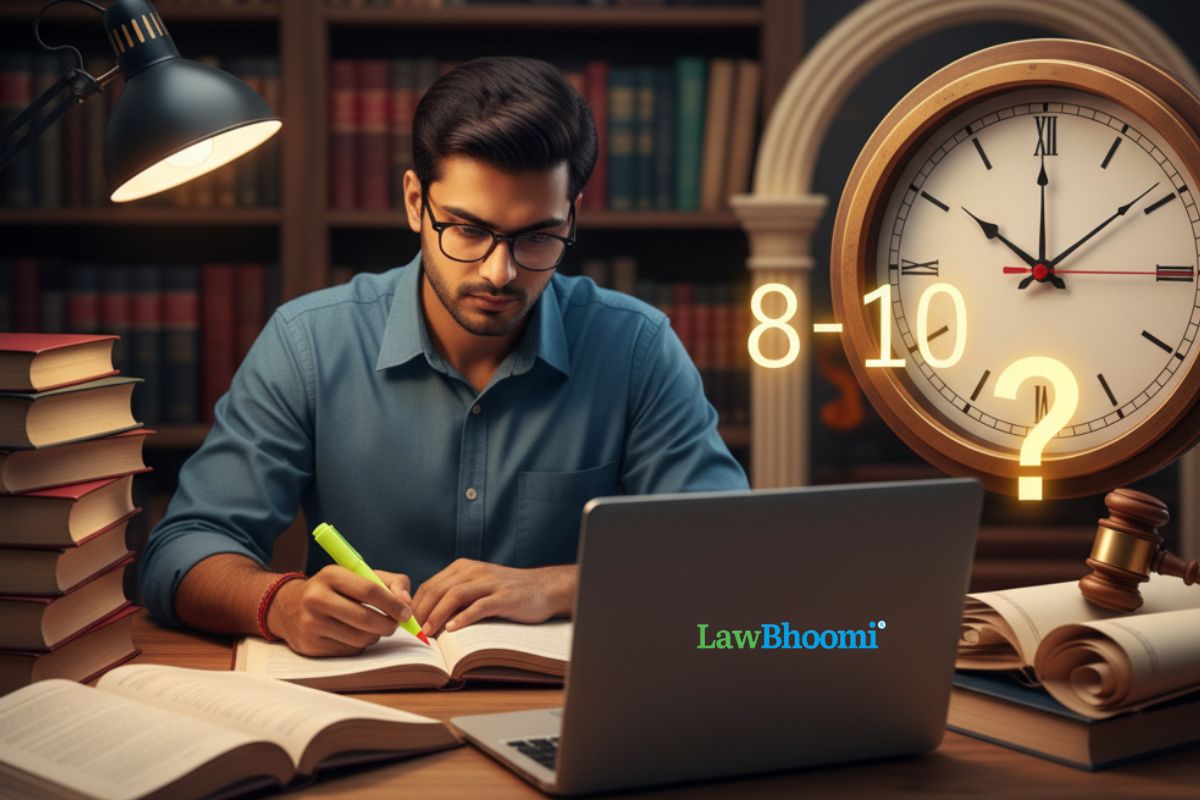 How Many Hours Should You Study Daily for Judiciary Exams?