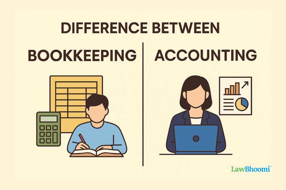 Difference Between Bookkeeping and Accounting