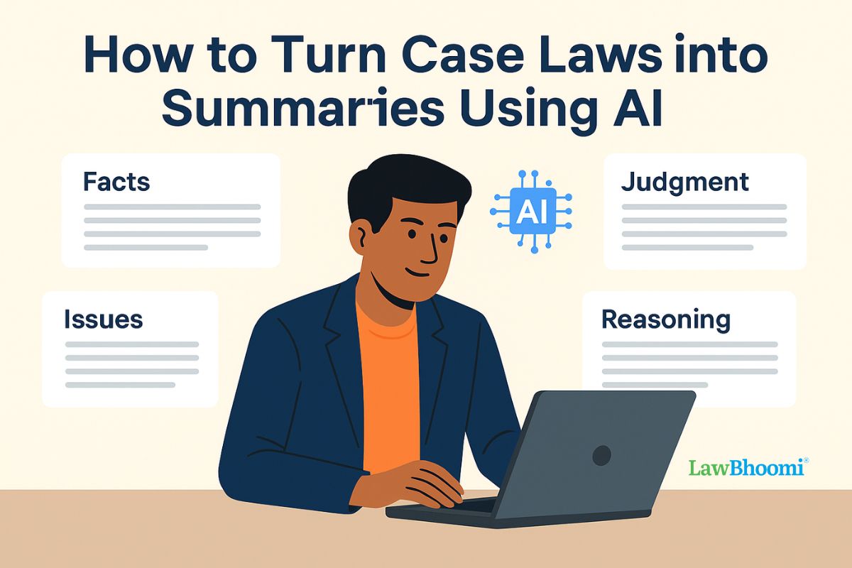 How to Turn Case Laws into Summaries Using AI (Save This Trick)