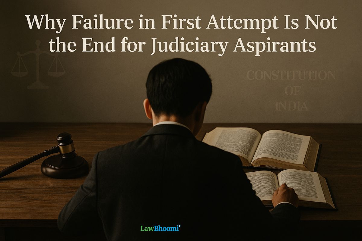 Why Failure in the First Attempt Is Not the End for Judiciary Aspirants