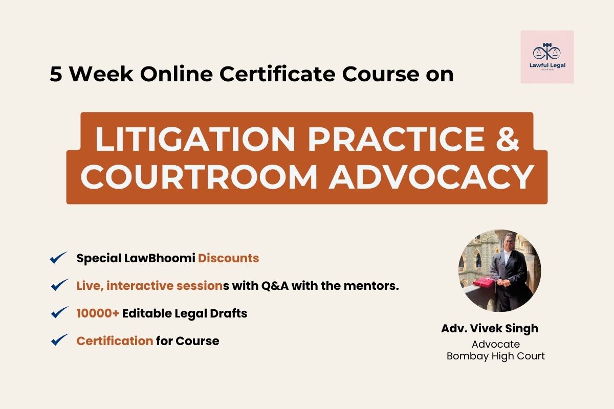 5-Week Online Certificate Course on Litigation Practice & Courtroom ...