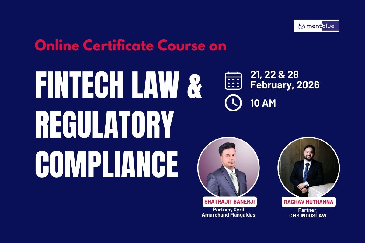 Learn Fintech Law and Practice by Partners of CAM and CMSIndusLaw ...